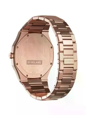 D1 MILANO Ultra Thin 40mm Bracelet Watch - Black