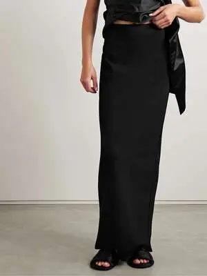 THE ROW Gabbo Stretch-jersey Maxi Skirt