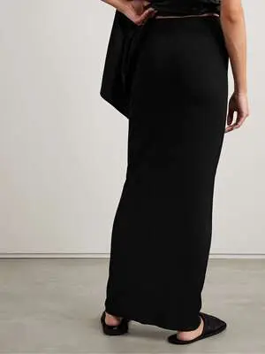 THE ROW Gabbo Stretch-jersey Maxi Skirt