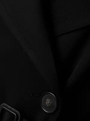 Stella McCartney Belted Double-breasted Trench Coat