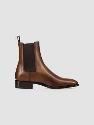 CHRISTIAN LOUBOUTIN Samson Boots - Havane