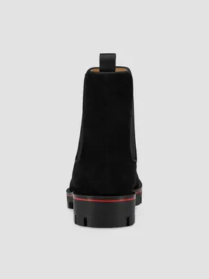 CHRISTIAN LOUBOUTIN Alpinosol Leather Ankle Booties