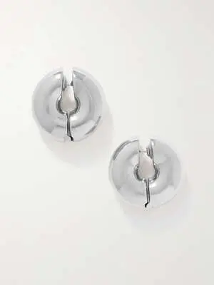 UNCOMMON MATTERS Stratus Hoop Earrings - Silver