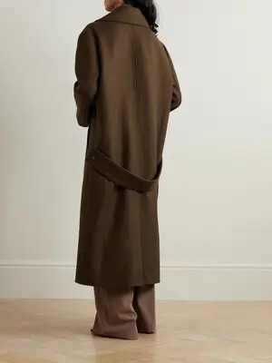 RÓHE Oversized Double-breasted Wool-blend Coat