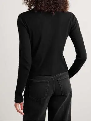 RE/DONE Hanes 90s Baby Cotton-jersey T-shirt - Black