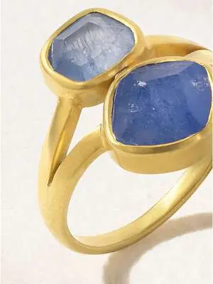 PIPPA SMALL 18-karat Gold Stacked Ring