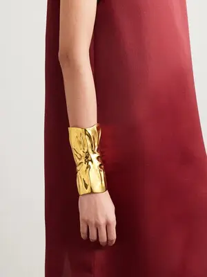 Khaite Textured -plated Cuff