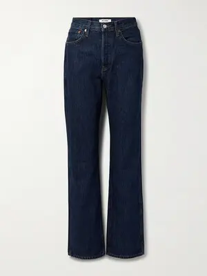 RE/DONE 90s Loose High-rise Jeans - Blue