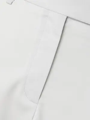 Proenza Schouler Teddy Cotton-twill Pants - Gray