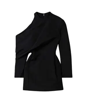 Khaite Tristan One-shoulder Cady Top
