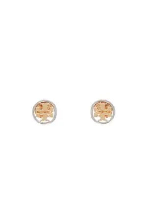 Tory Burch Miller Button Earrings In Italian Style