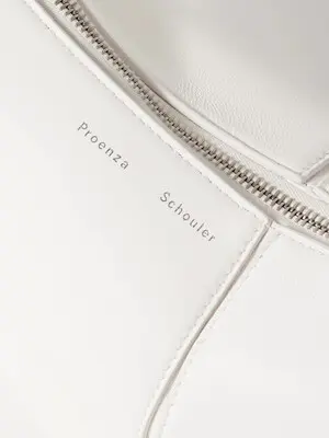 Proenza Schouler Slide Paneled Leather Shoulder Bag