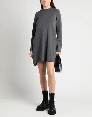 SEMICOUTURE Mini Dress In Virgin Wool Blend