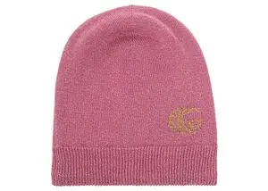 Gucci Gg Logo Beanie - Pink
