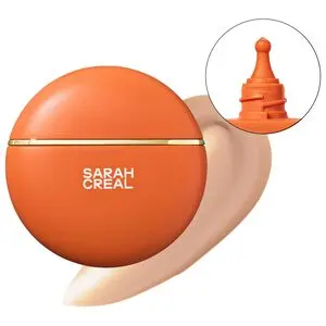 SARAH CREAL Brilliant Repair Shield Illuminating Broad Spectrum Face Mineral Sunscreen Serum Spf 50 - Staycation
