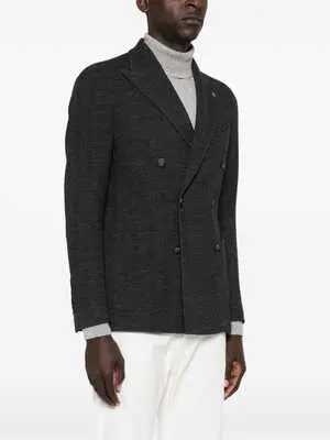 Tagliatore Herringbone Blazer