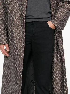 Gucci Gg Jacquard Skinny Jeans