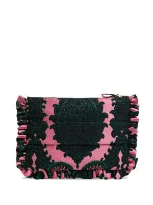 La DoubleJ Jacquard Clutch - Pink