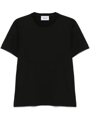 D4.0 Cotton T-shirt - Black