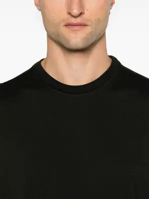 D4.0 Cotton T-shirt - Black