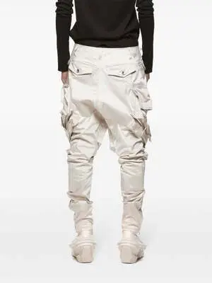 JULIUS Gasmask Cargo Trousers - Off White