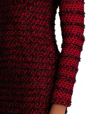 Misook Eyelash Knit Sheath Dress