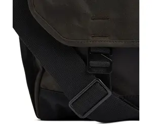 Barbour Field Wax Messenger Bag - Olive