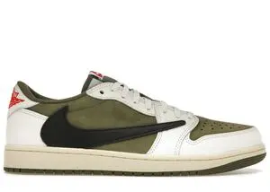 JORDAN 1 Retro Low Og Sp Travis Scott - Medium Olive/black/sail