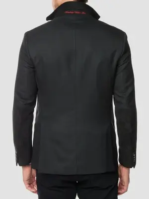 Robert Graham Jetset Wool-blend Single-breasted Blazer