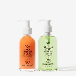 Youth To The People Supercharged Cleansing Duo Am + Pm - One-color