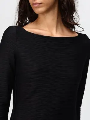 Emporio Armani Textured Top - Black