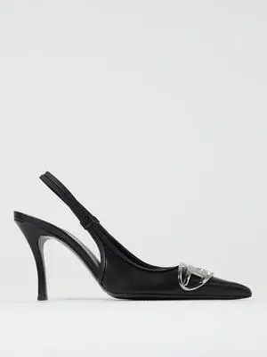 DIESEL® Slingback Pumps With Embellishment - Black