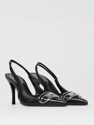 DIESEL® Slingback Pumps With Embellishment - Black