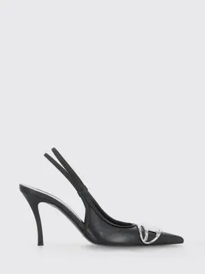 DIESEL® Slingback Pumps With Embellishment - Black