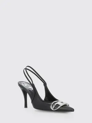 DIESEL® Slingback Pumps With Embellishment - Black