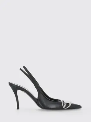 DIESEL® Slingback Pumps With Embellishment - Black
