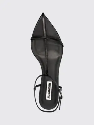 JIL SANDER Heeled Sandal - Black