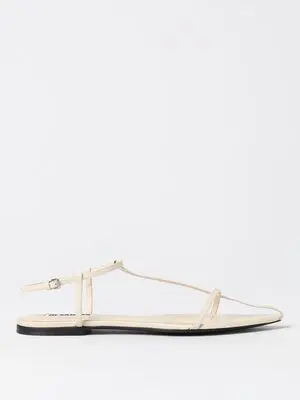 JIL SANDER Heeled Sandal White