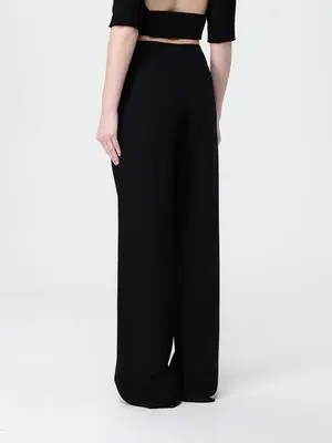 Emporio Armani Wide Leg Trousers - Black