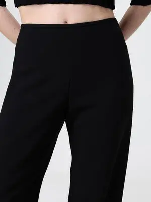 Emporio Armani Wide Leg Trousers - Black