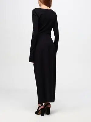 Emporio Armani Long Sleeve Maxi Dress