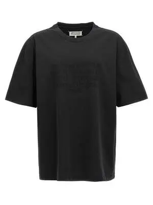 MAISON MARGIELA Logo Embroidery T Shirt