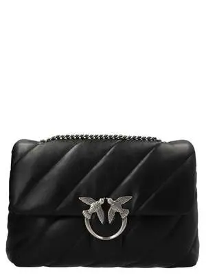 Pinko Love Classic Puff Crossbody Bag - Black