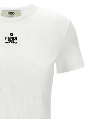 Fendi Cropped T Shirt