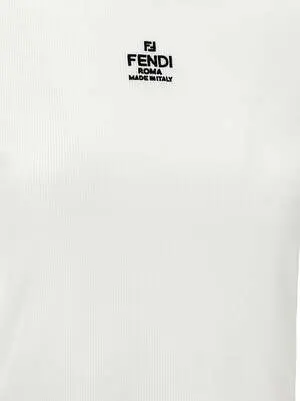 Fendi Cropped T Shirt