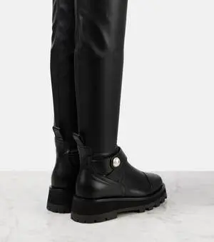 JIMMY CHOO Meena Over-the-knee Leather Boots