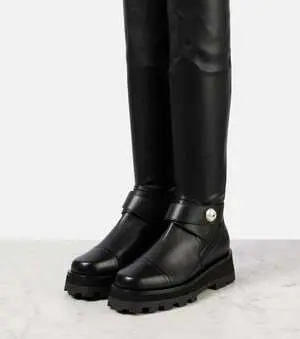 JIMMY CHOO Meena Over-the-knee Leather Boots