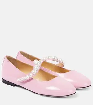 Mach & Mach Round Toe Flats For Women