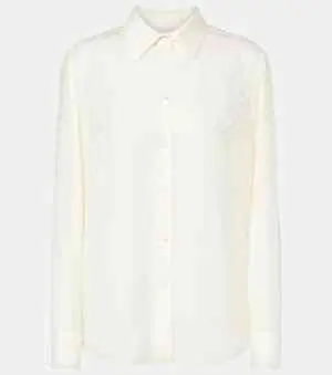 Gucci Pointed Collar Shirts For Women