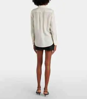 Gucci Gg Silk Crêpe Shirt